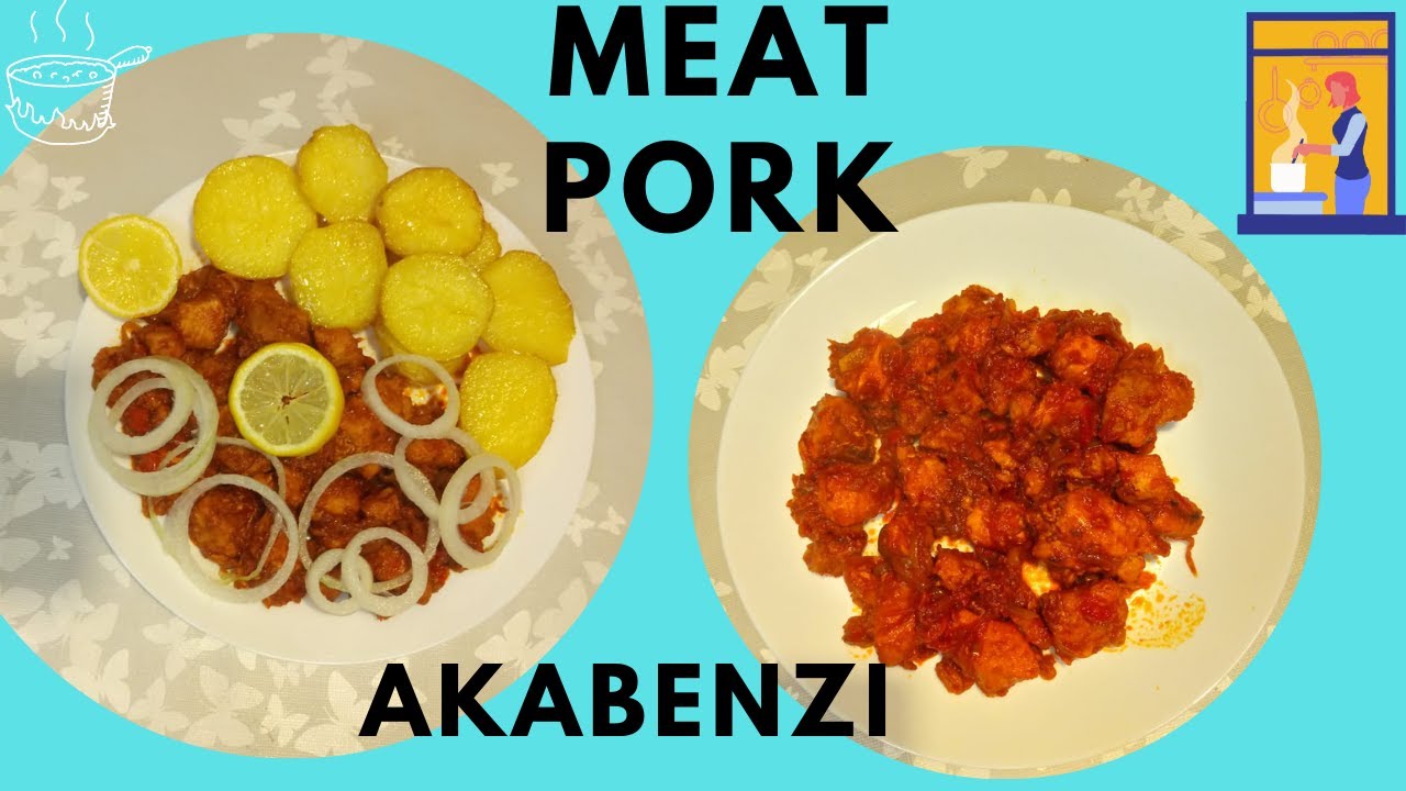 Guteka Akabenzi( Inyama y´Ingurube)/ Cook Meat Pork/ Faire Cuire la ...