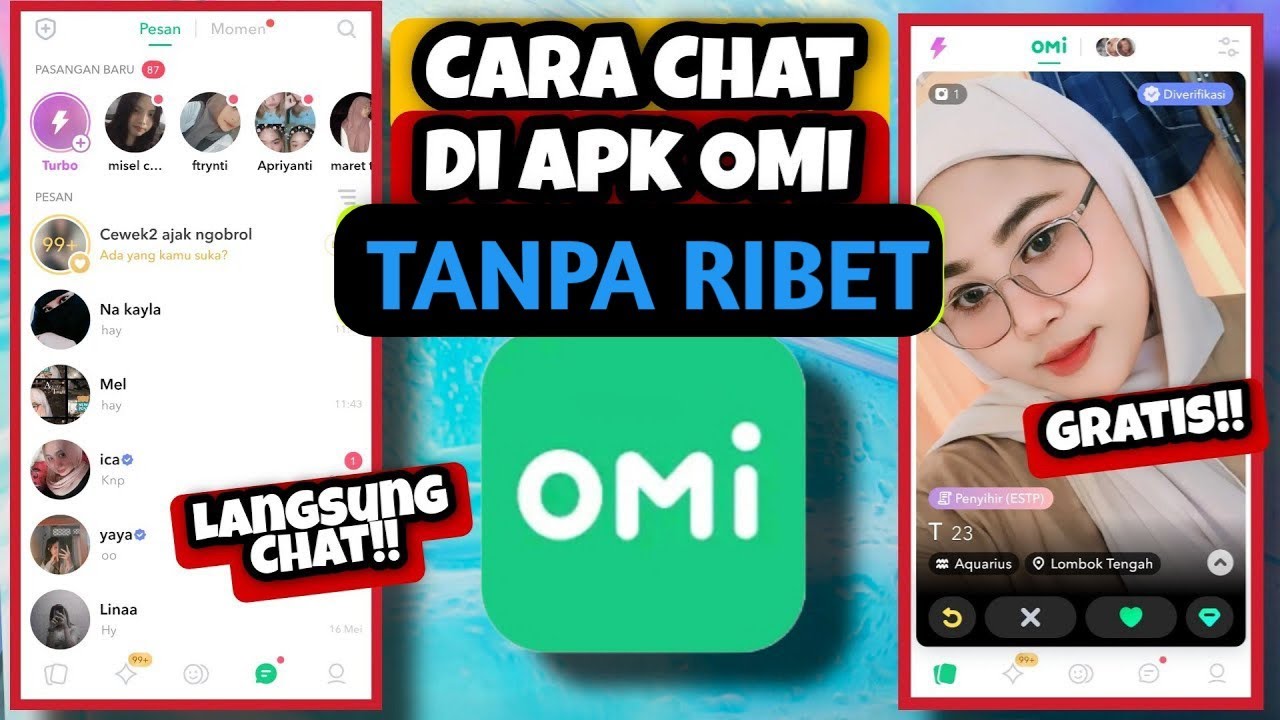 Cara Agar Bisa Chat di Aplikasi Omi | Cara Chat Di Omi Terbaru - YouTube