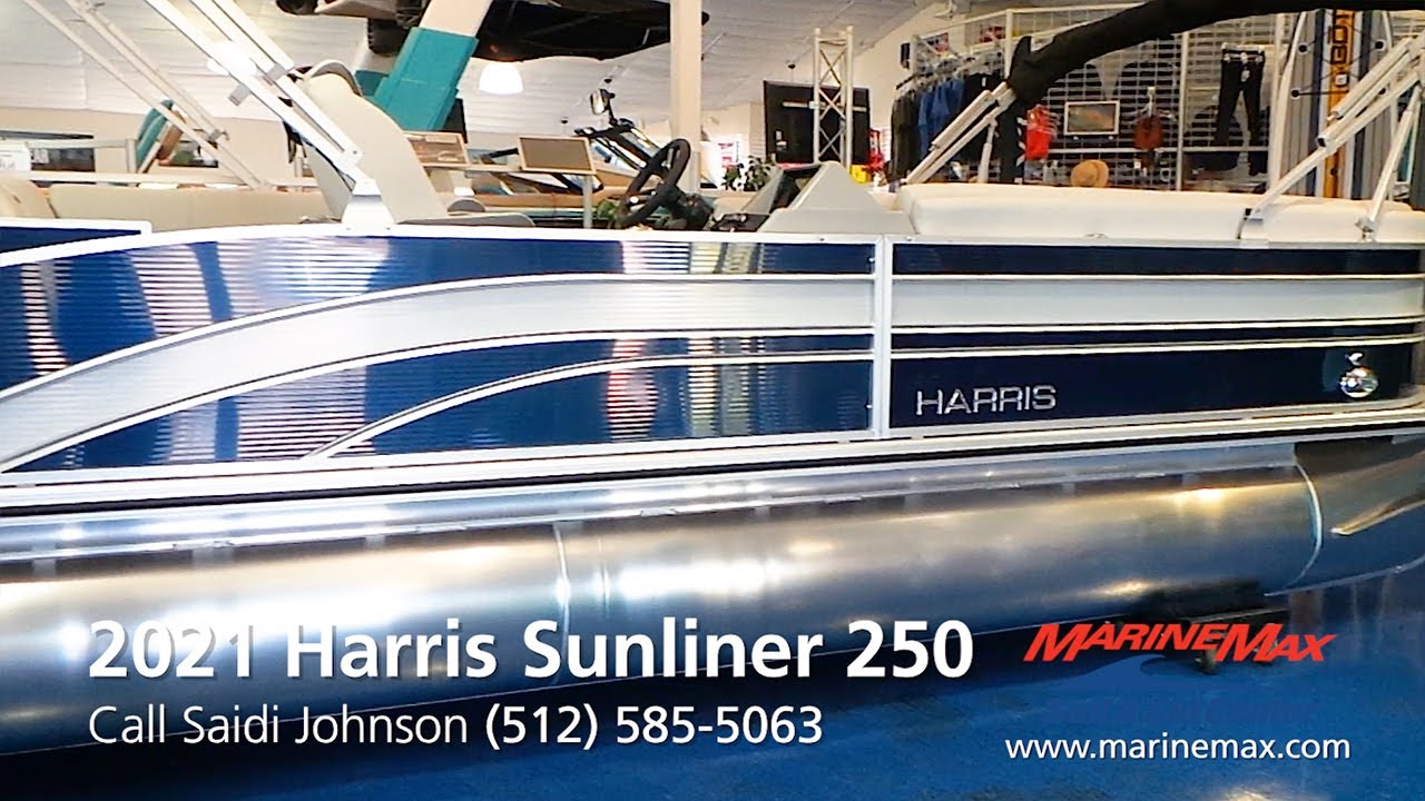 2021 Harris 250 Sunliner - YouTube