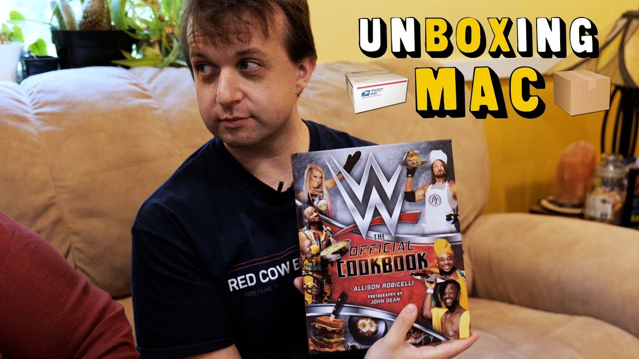 WWE Cookbook, Lidl Macs, and Tayto Irish Crisps | UnBoxing Mac 45 - YouTube