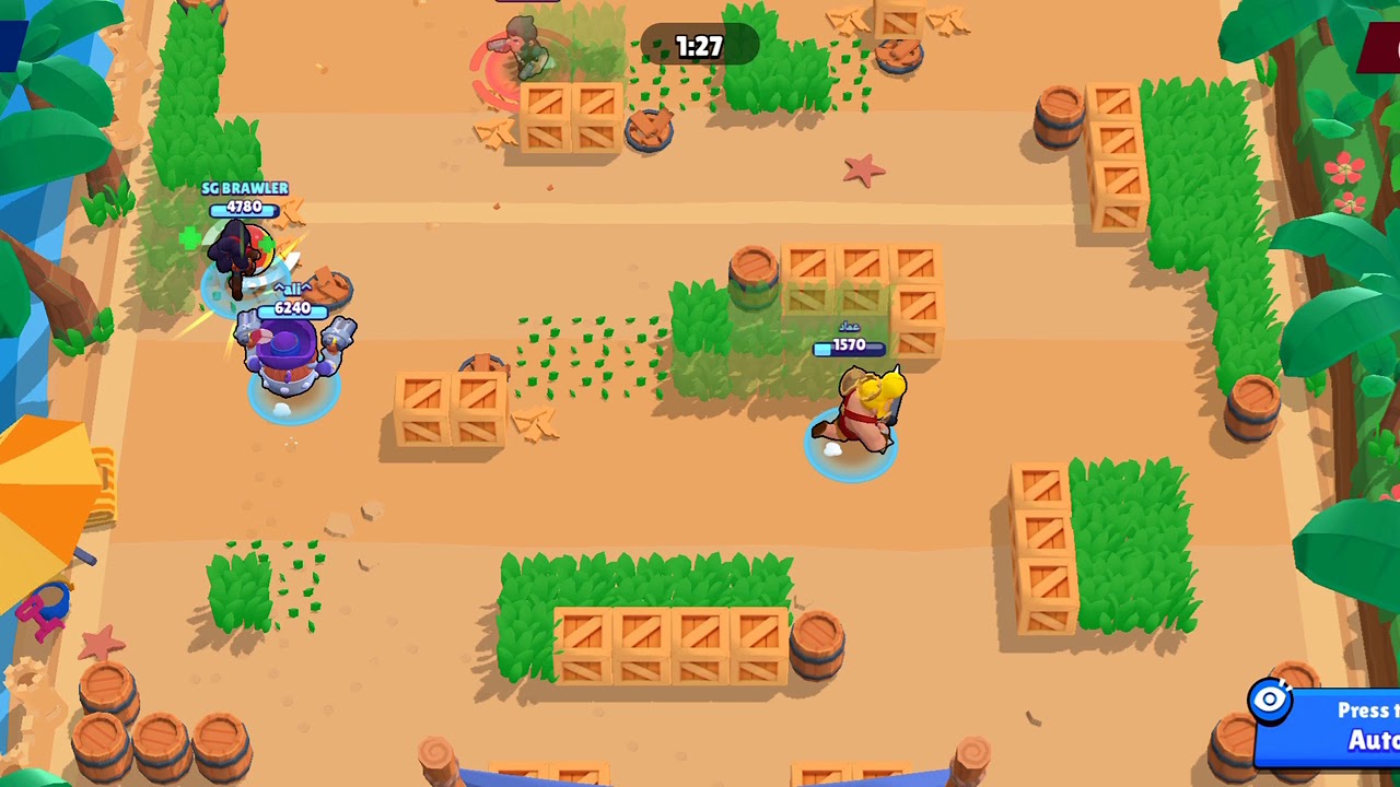 Brawl ball with shelly=#win - YouTube