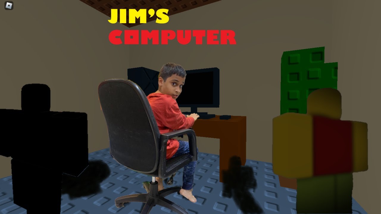 Roblox Jim's Computer is scary... | Roblox Jim's Computer - YouTube