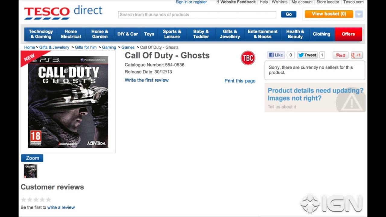 Call of Duty Ghosts Box Art? - YouTube