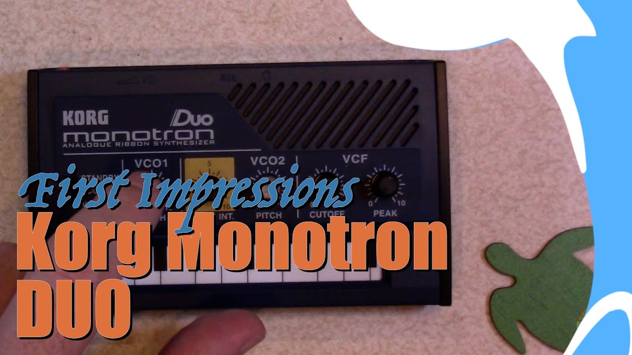 First Impressions | Korg Monotron Duo - YouTube