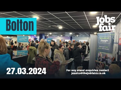 Bolton Jobs Fair - 27/03/2024 - YouTube