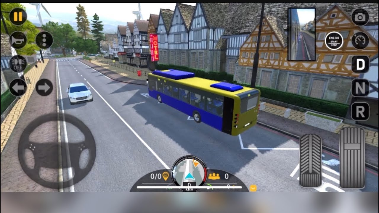 Driving Bus Gameplay - YouTube