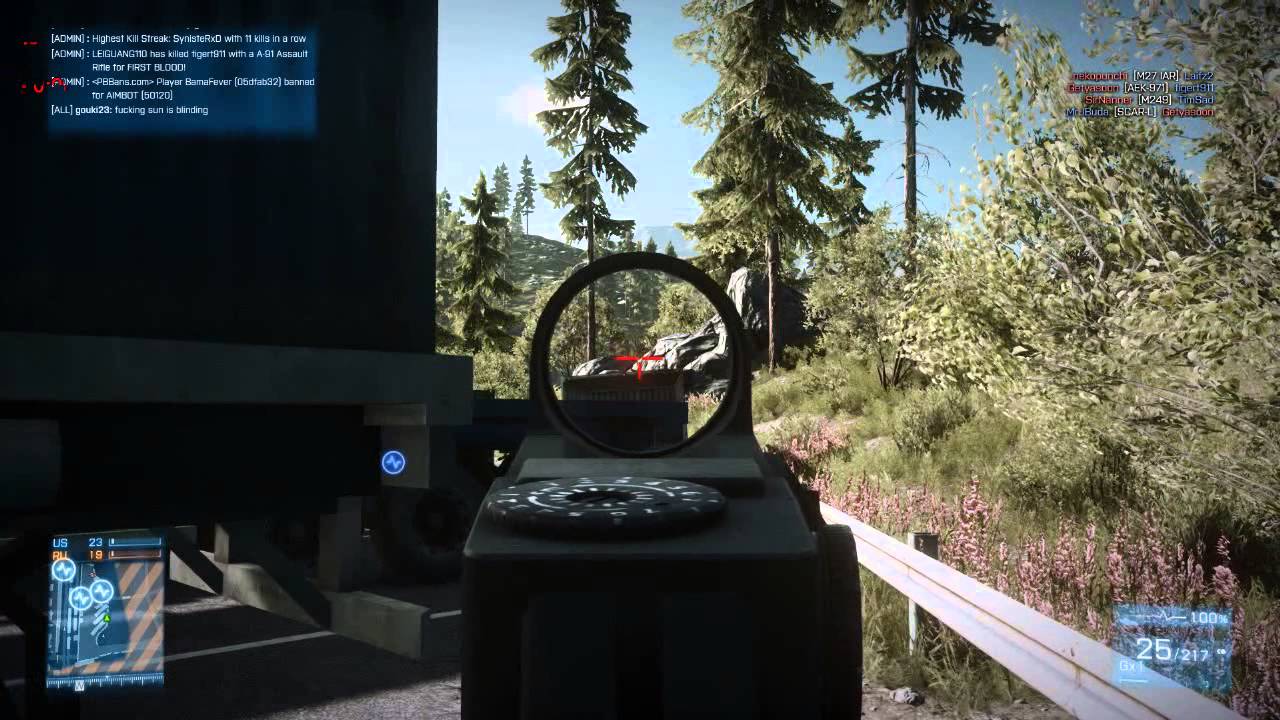 Battlefield 3 Fix the Sun Glare Dice - YouTube