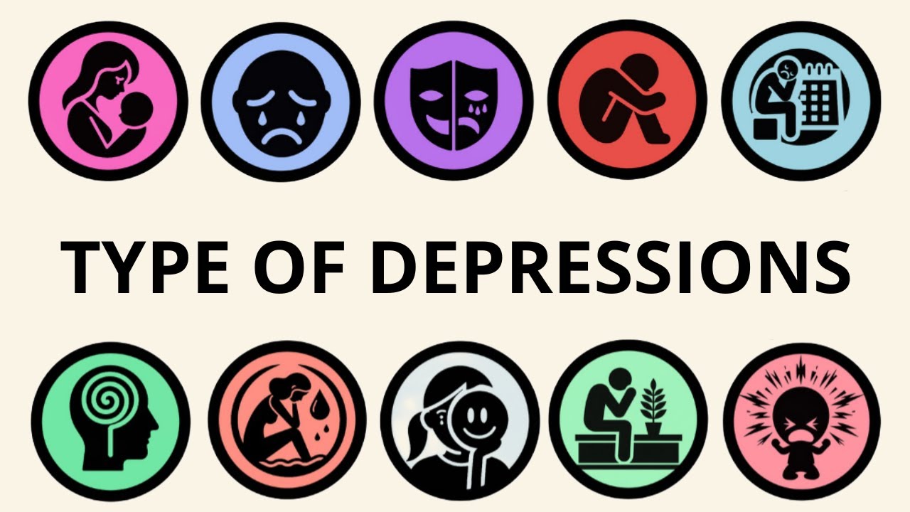 Every type of Depression Explained in 10 Minutes - YouTube