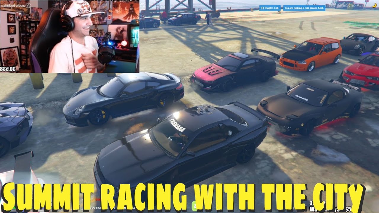 Summit1f Half The City In A Single Race Gta 5 Rp Nopixel - YouTube