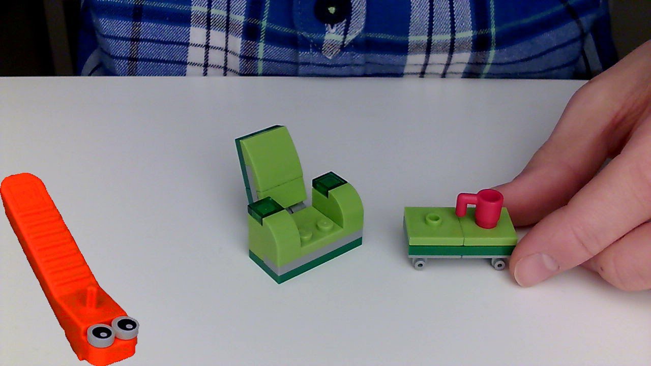 Time for a break! - Lego Lounge Armchair (and coffee table) Build | 3 ...