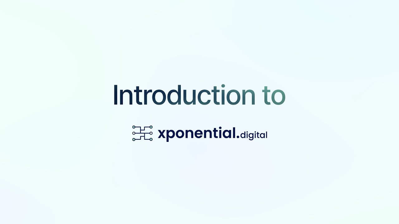 Introduction to Xponential Digital - YouTube