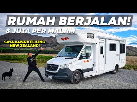 SEWA MOTORHOME BUAT ROAD TRIP KELILING NEW ZEALAND. MAU SETORAN DIJALAN ...