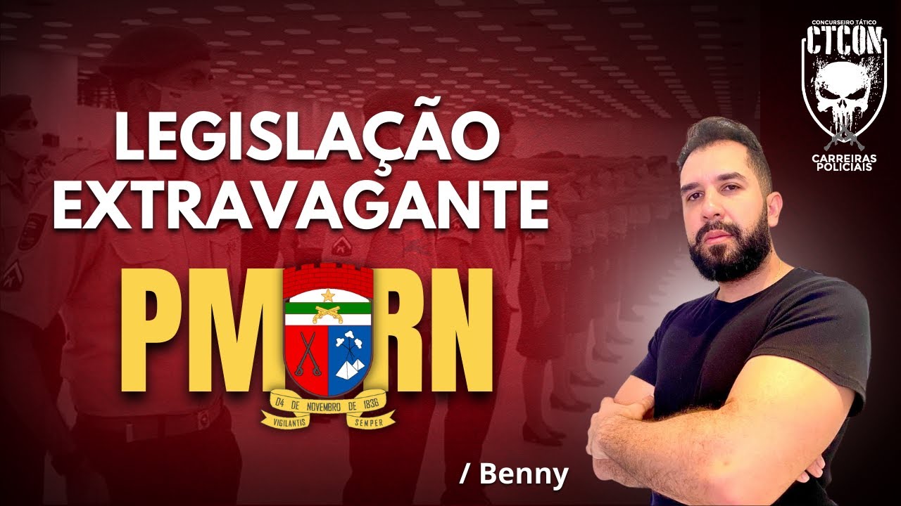LEGISLAÇÃO EXTRAVAGANTE - ORGANIZAÇÃO CRIMINOSA - PROF. BENNY - YouTube