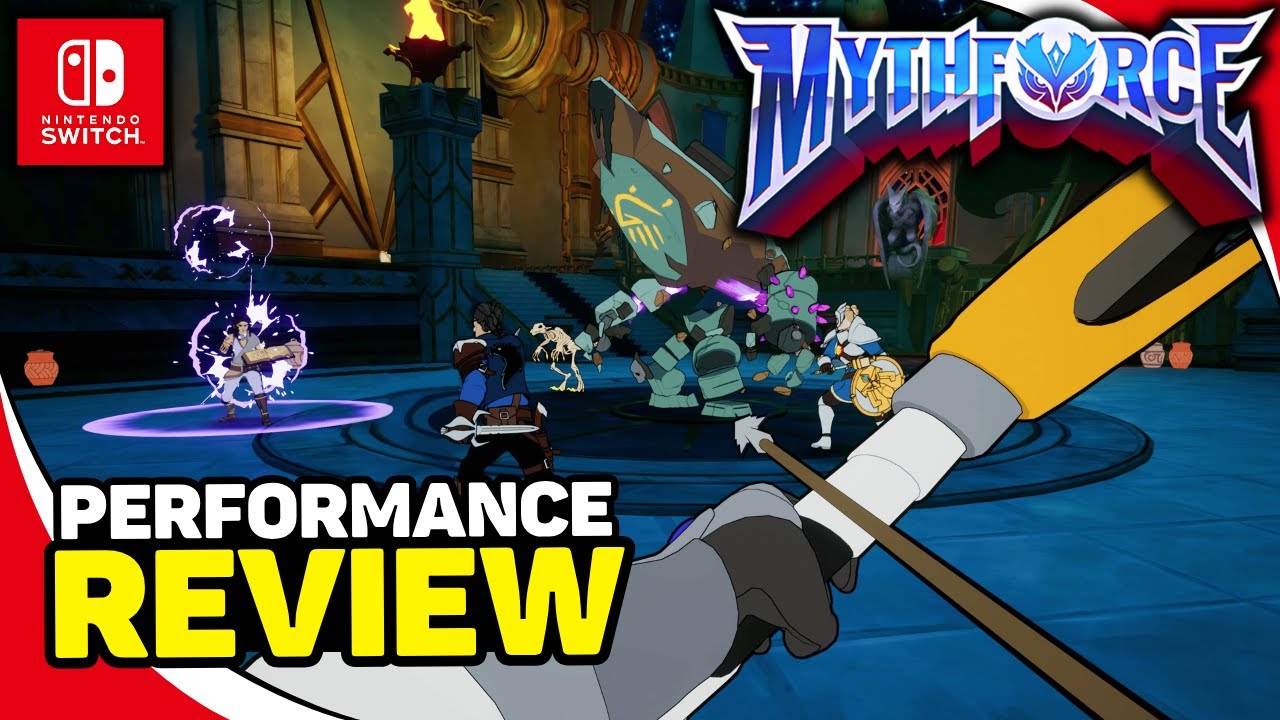 Mythforce Nintendo Switch Live Performance Review - YouTube