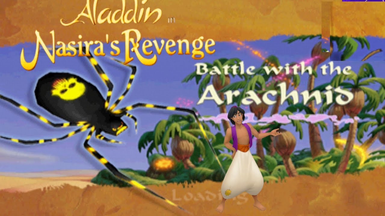 Disney's Aladdin in Nasira's Revenge-(Battle with the Arachnid ...