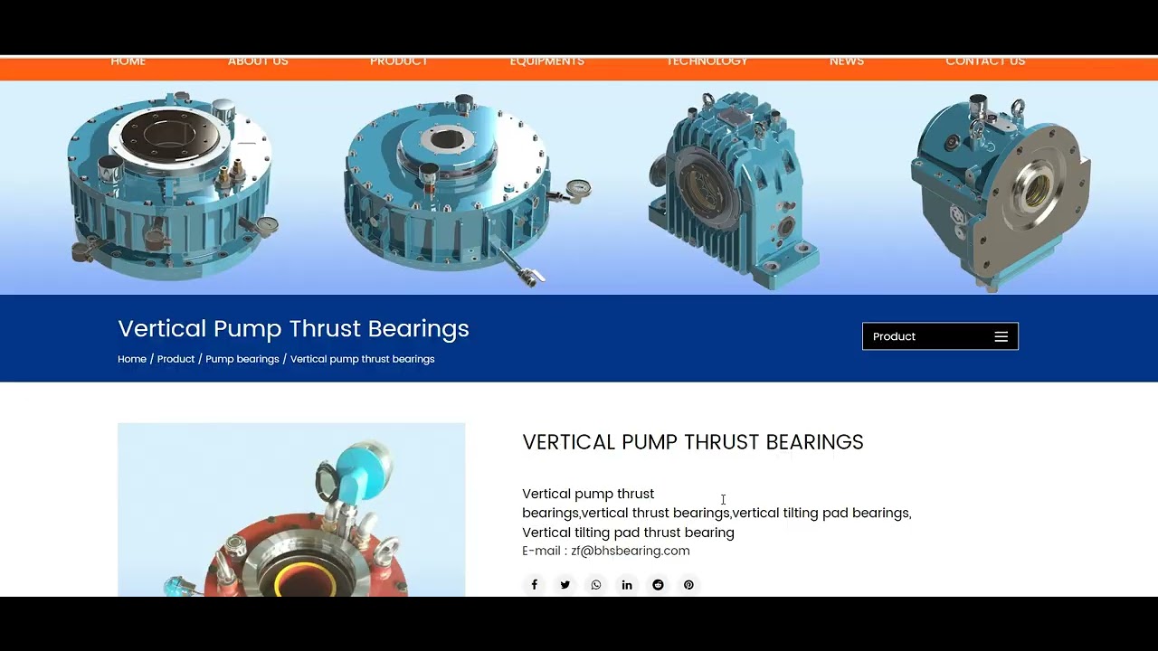 VERTICAL PUMP THRUST BEARINGS - YouTube