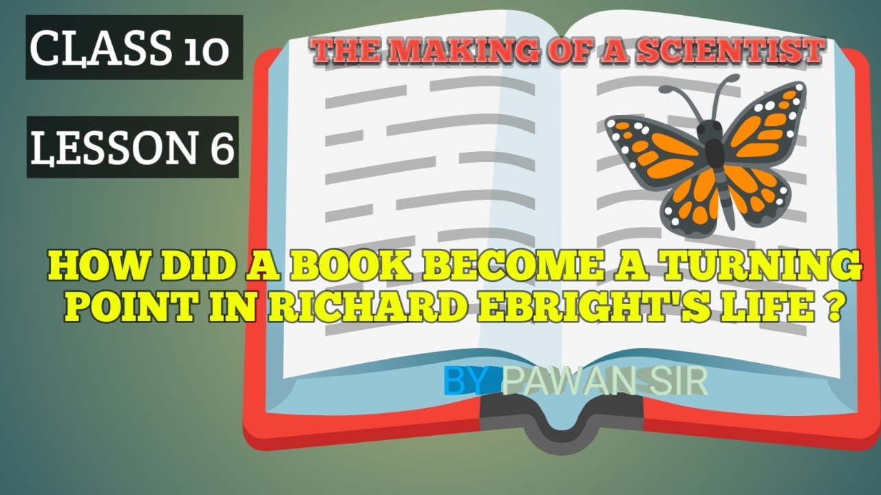 How did a book become a turning point in Richard Ebright's life? The ...