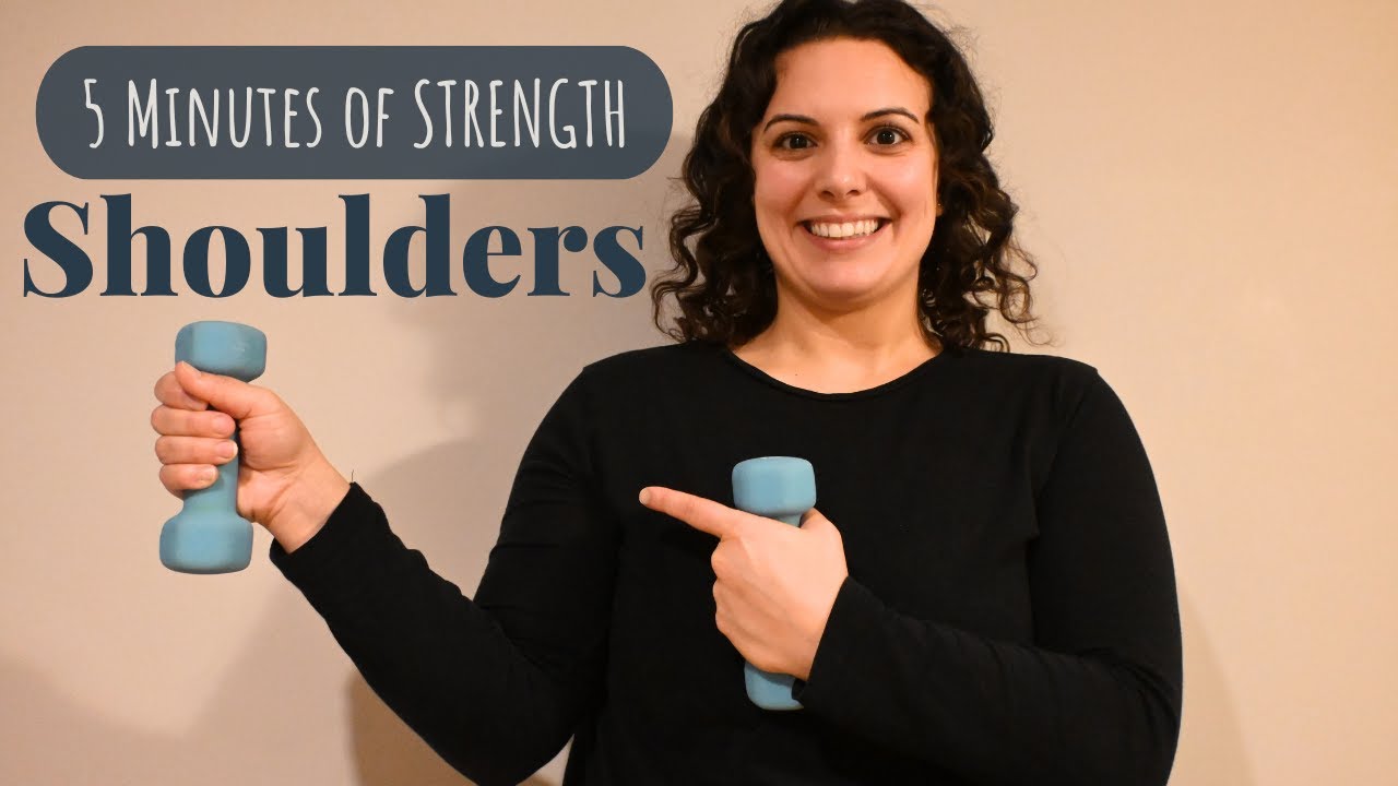 5 Minutes Of Gentle Strength | Shoulder Strength Suitable For Chronic ...