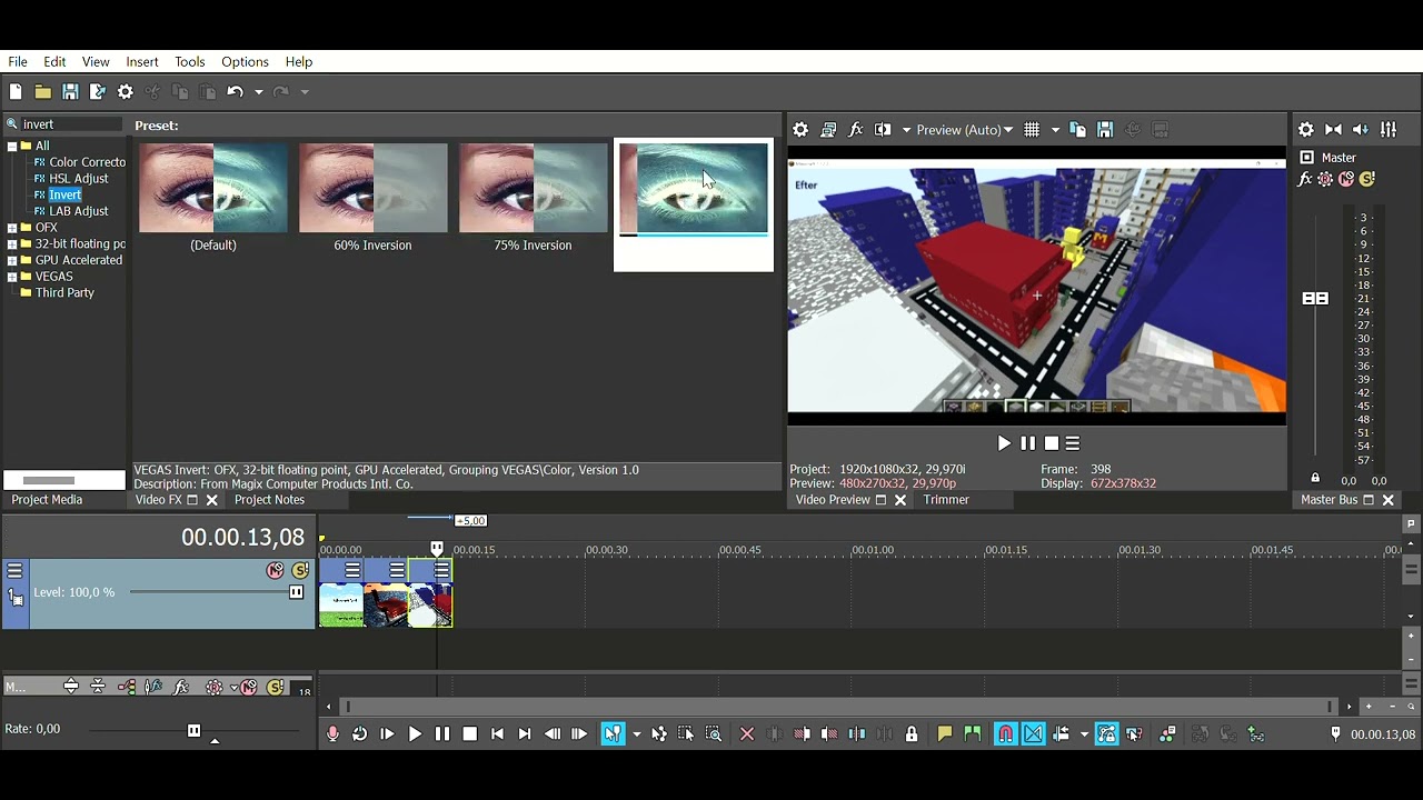How To Invert Video In Sony Vegas Pro 17 YouTube How To Invert Video In Sony Vegas Pro 17 YouTube