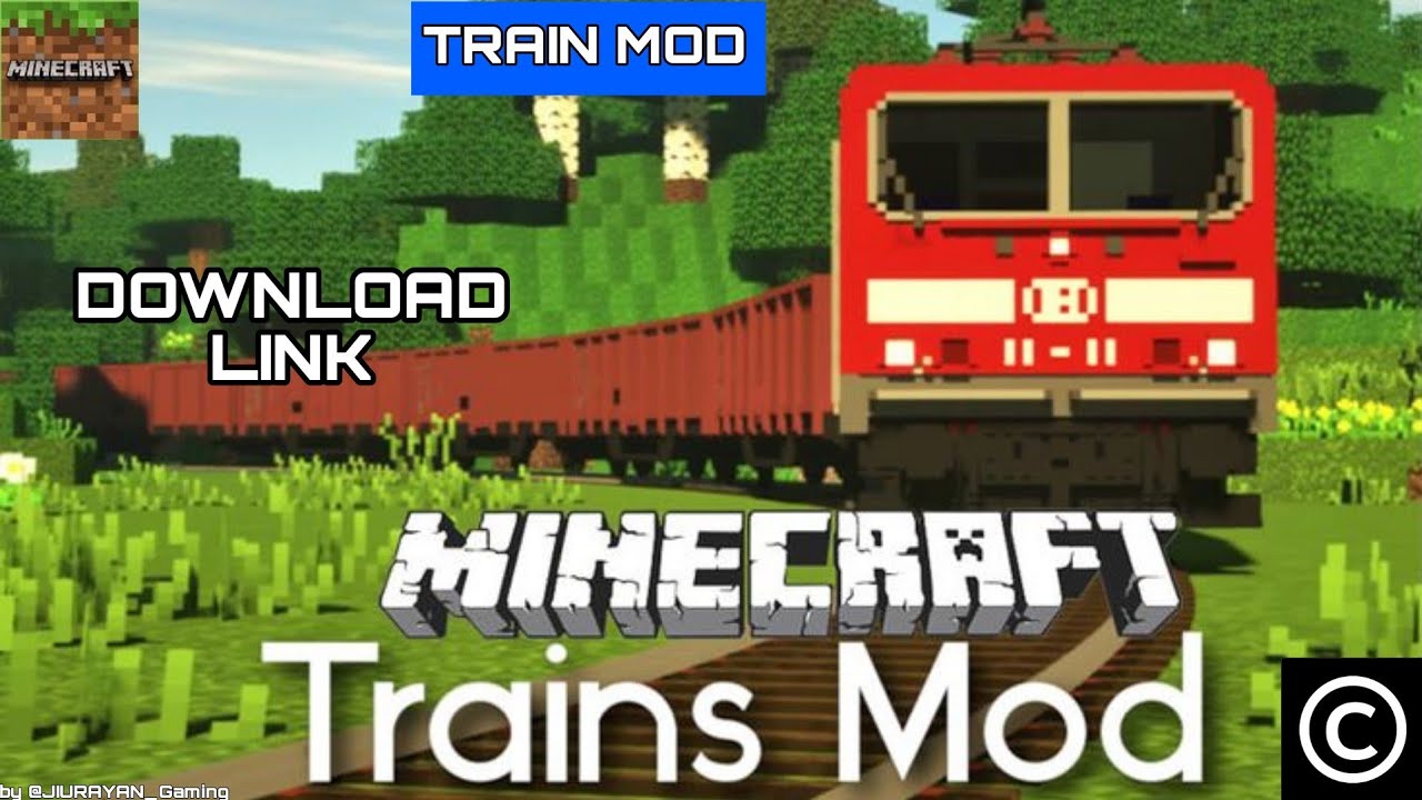 Minecraft pe train mod#minecraftpetrainmoddownload - YouTube