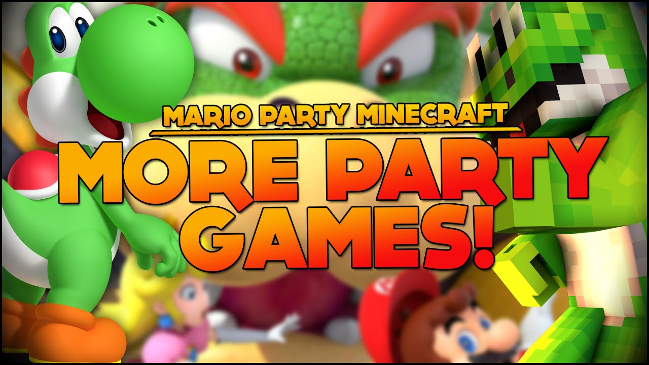 MORE MARIO PARTY GAMES in MINECRAFT! - YouTube