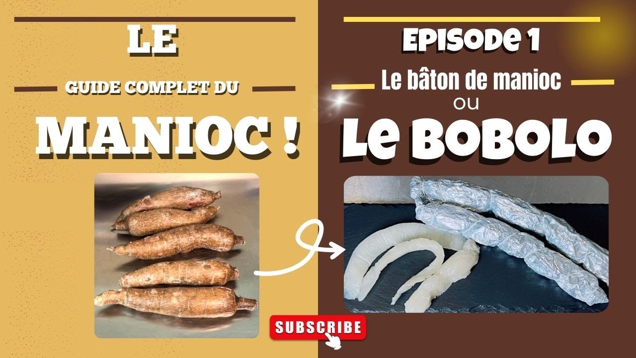 Du Manioc au Bobolo : Recette Facile Sans Feuilles ! (Épisode 1) #manioc #bobolo # ...