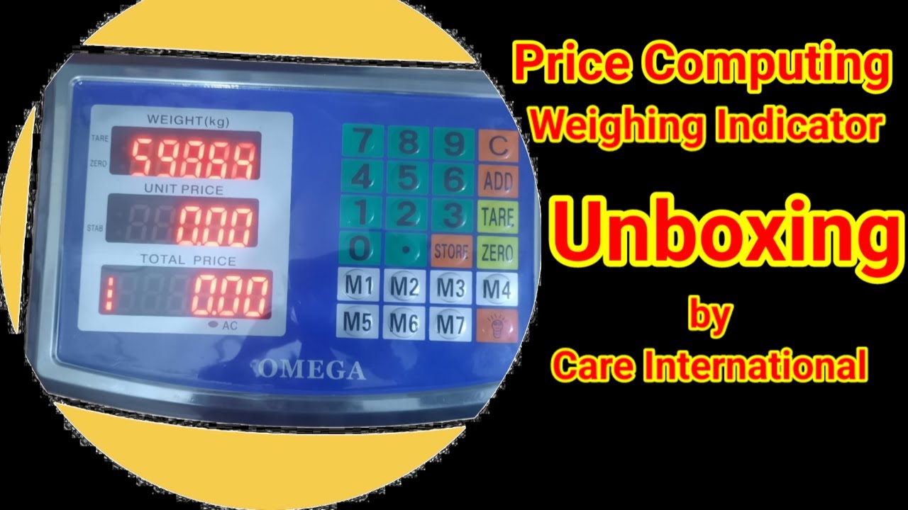 Price Computing Weighing Indicator Unboxing | Full Review & Features ...