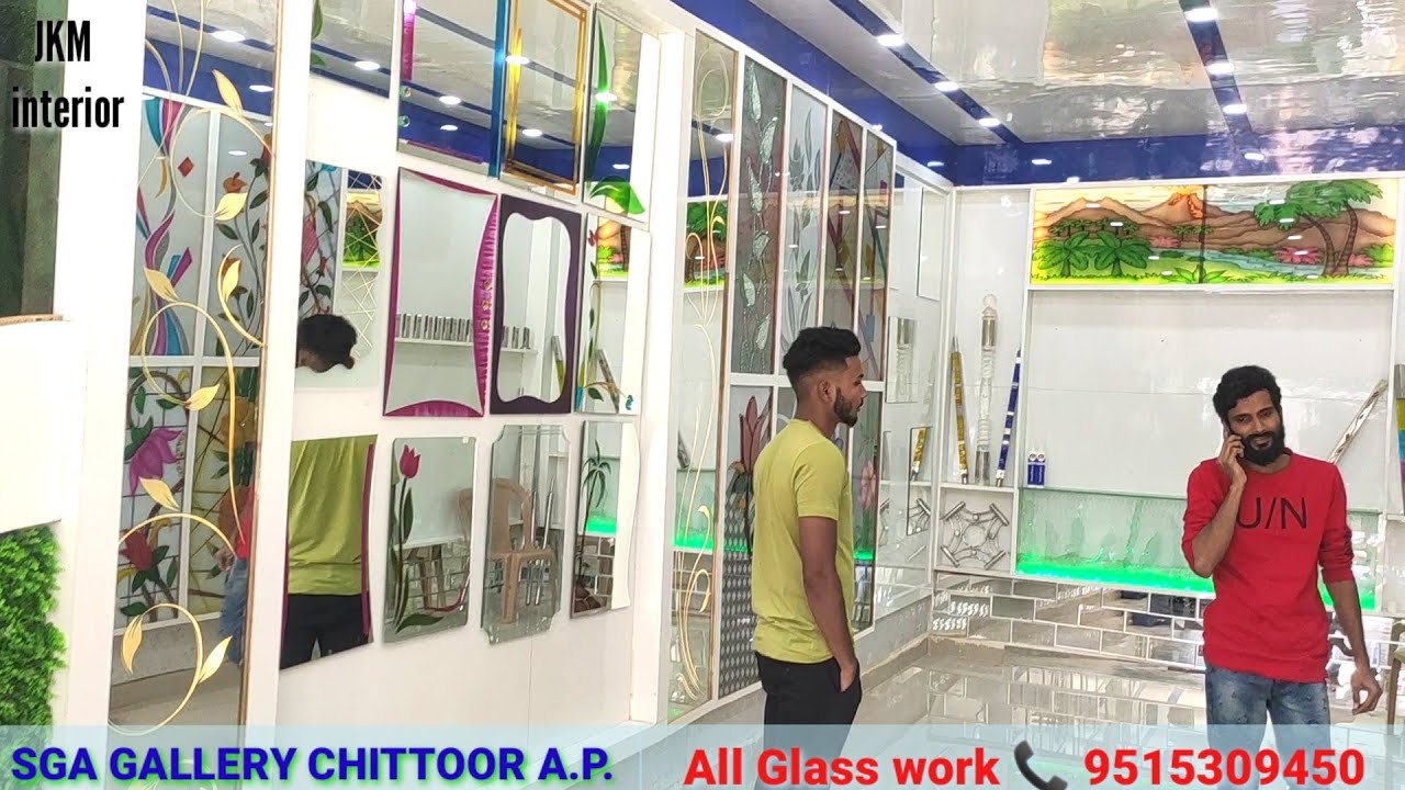 Glass Artists|| All Glass work design & All interior design - YouTube