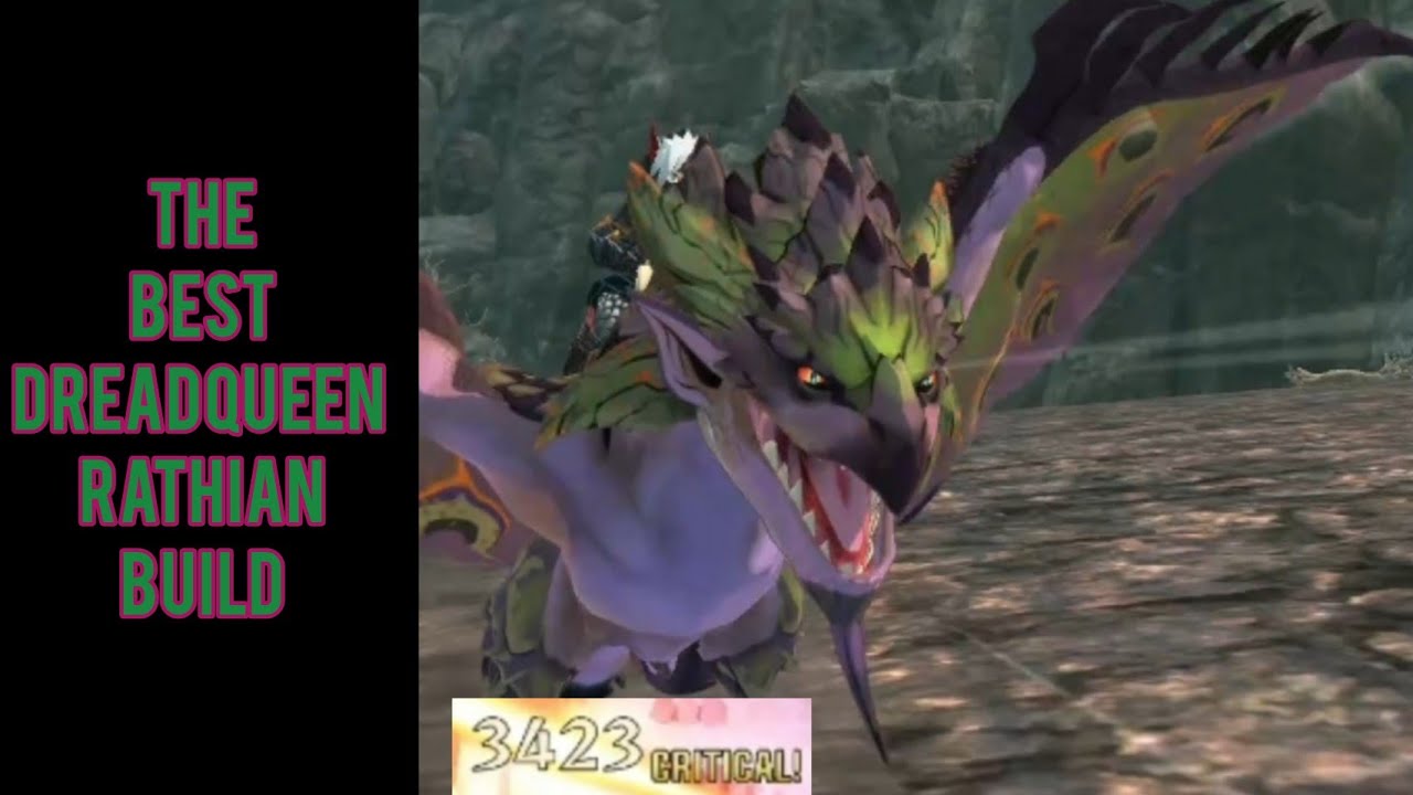 Monster hunter stories 2 the BEST Dreadqueen Rathian build shes an ...