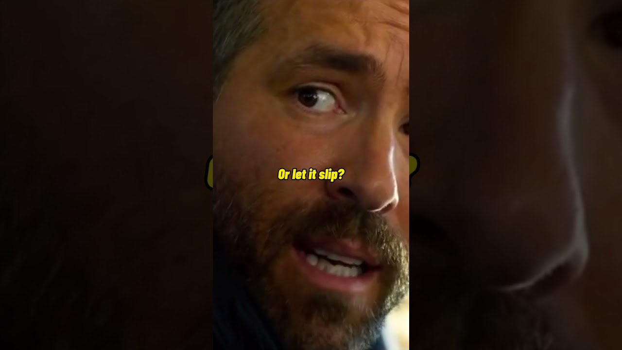 If you had one shot, one opportunity. Ryan Reynold scece of Eminem rap ...