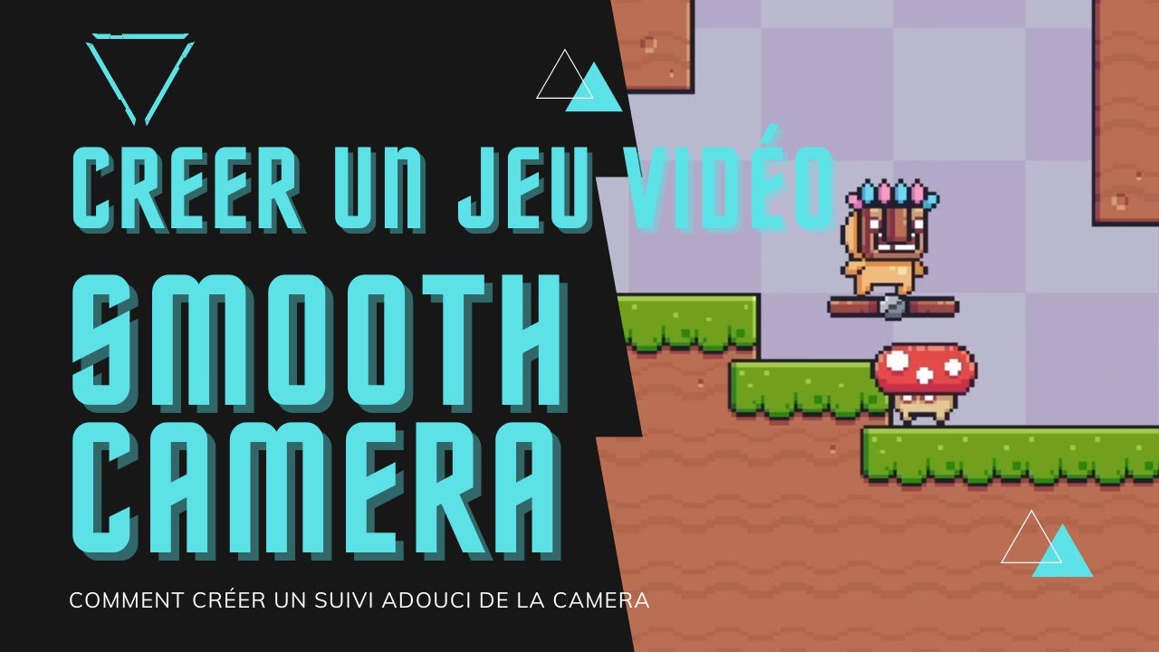 CRÉER un JEU VIDÉO : SUIVI de la CAMERA adouci ( TUTORIEL GAMEMAKER STUDIO 2 ) - YouTube