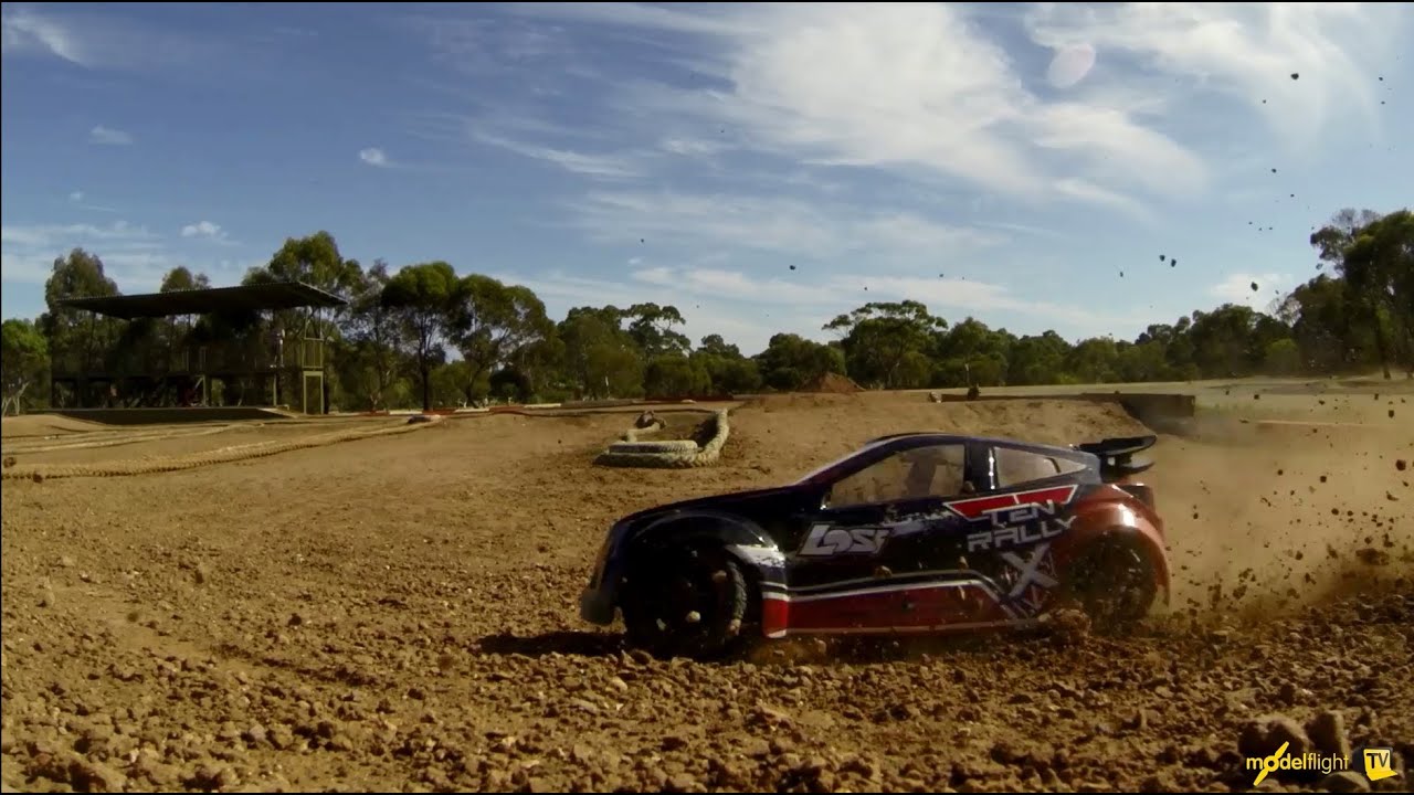 Losi TEN-Rally X Upgraded - Action Video - YouTube