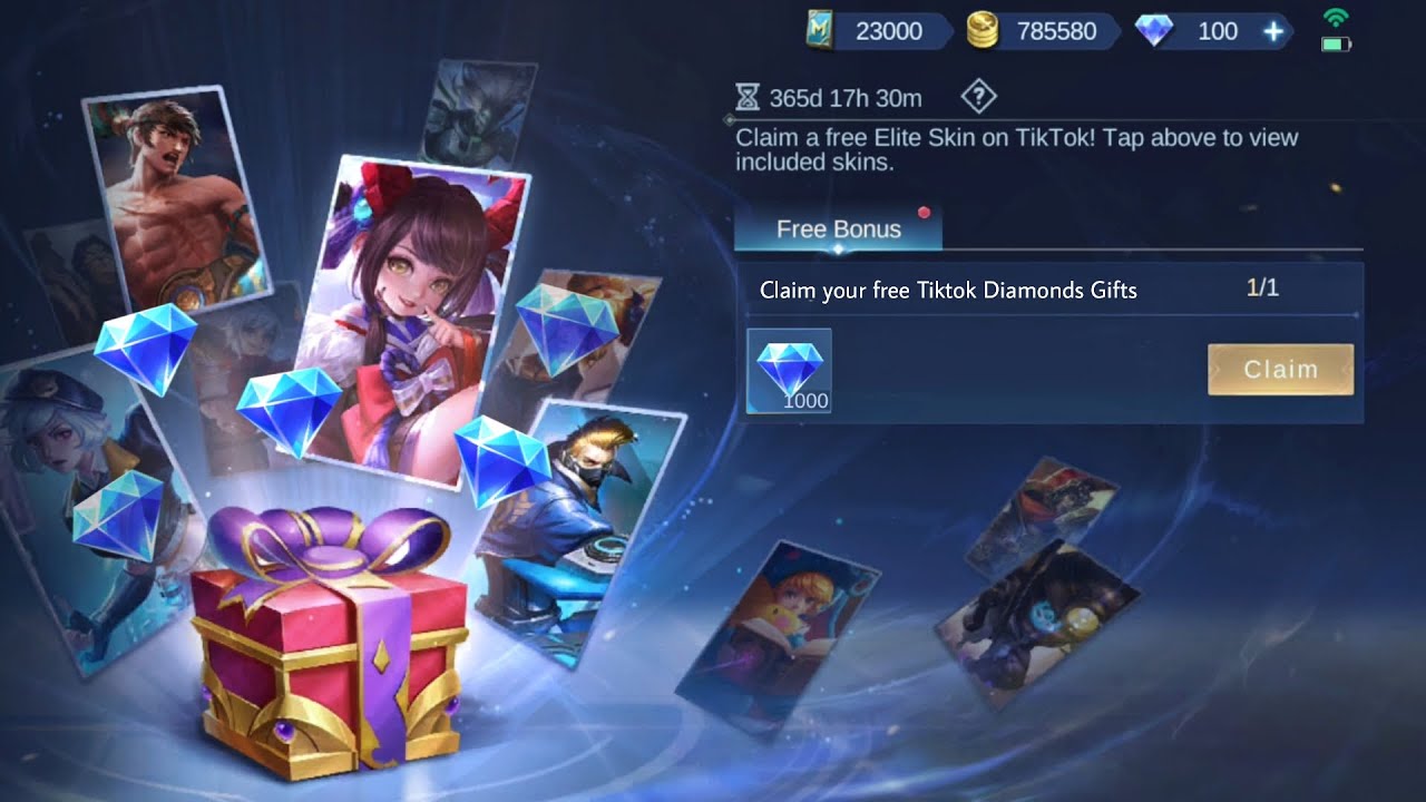 CLAIM YOUR FREE TIKTOK DIAMONDS GIFTS REWARDS! - YouTube