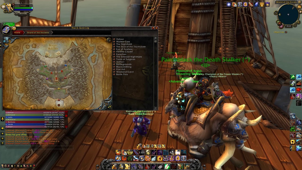 WoW Legion - Strand of the Ancients - YouTube