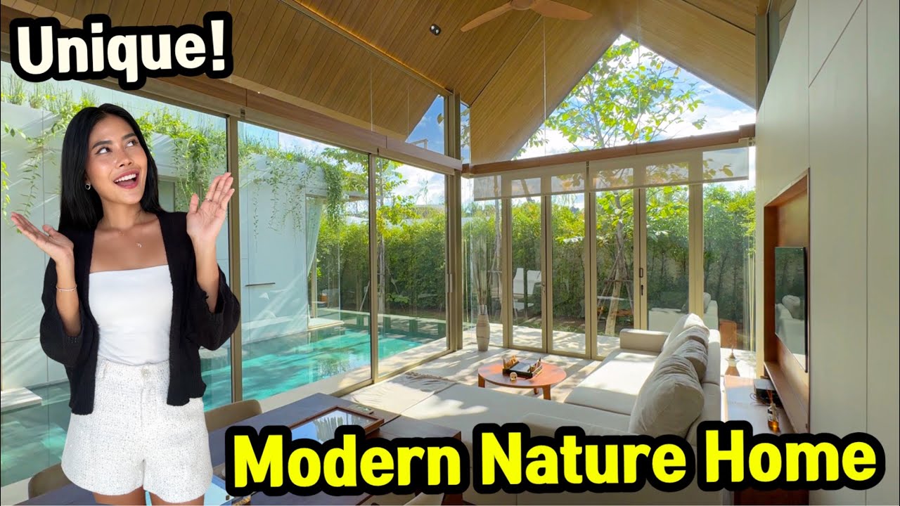 Bring Nature in your home! Unique Modern Nature House in Phuket ...