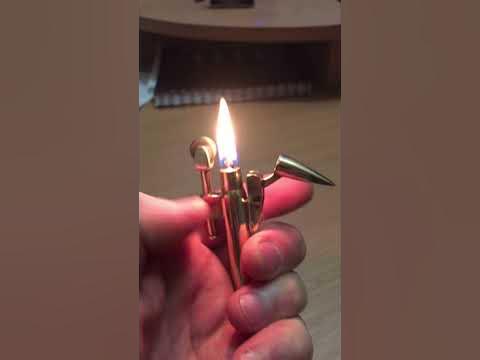 Зажигалка из патрона Маузер 98-к - YouTube