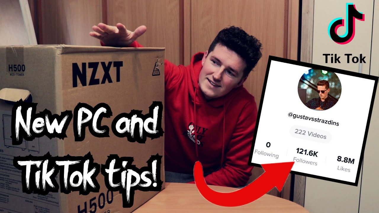 ME BUILDING MY NEW PC *And How To Get Tik Tok Famous 2020* - YouTube