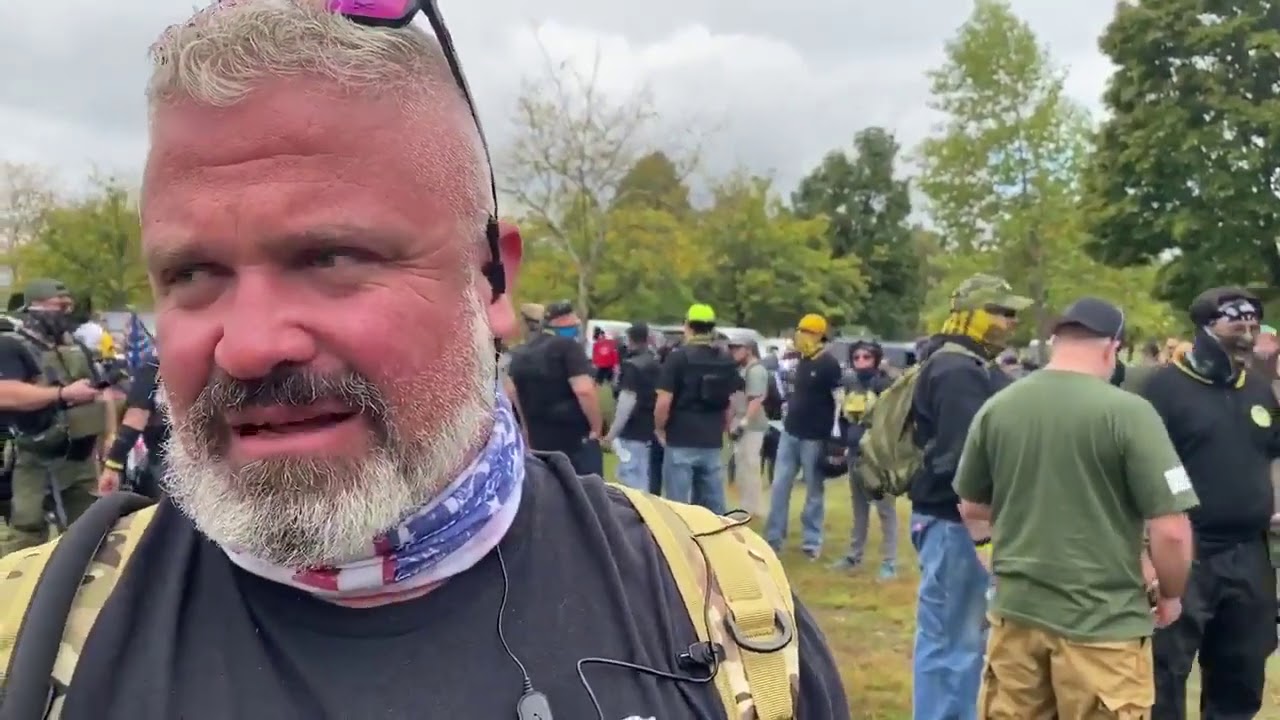 Proud Boys at Delta Park Portland Oregon 9/26/20 - YouTube