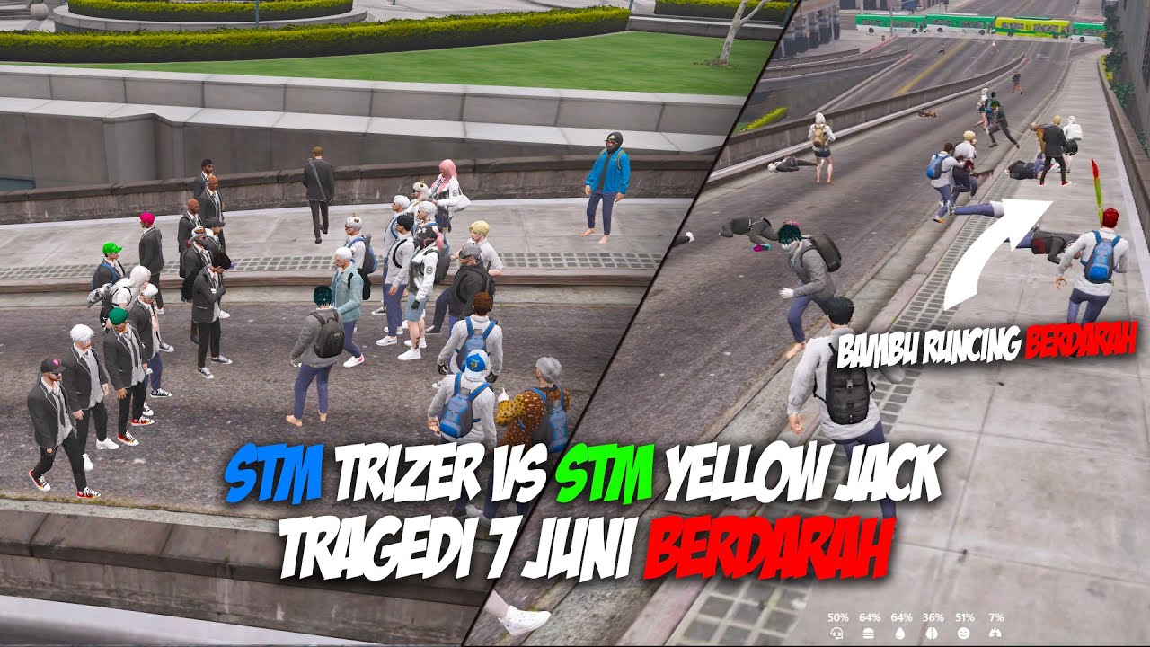 STM TRIZER - 7 JUNI BERDARAH STM TRIZER MEMBANTAI!! GTA 5 ROLEPLAY ...