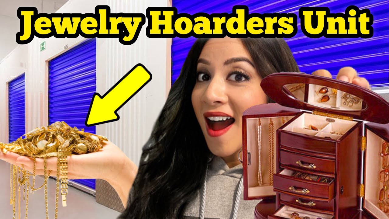 FOUND JEWELRY HOARDER STORAGE UNIT I Bought An Abandoned Storage Locker ...