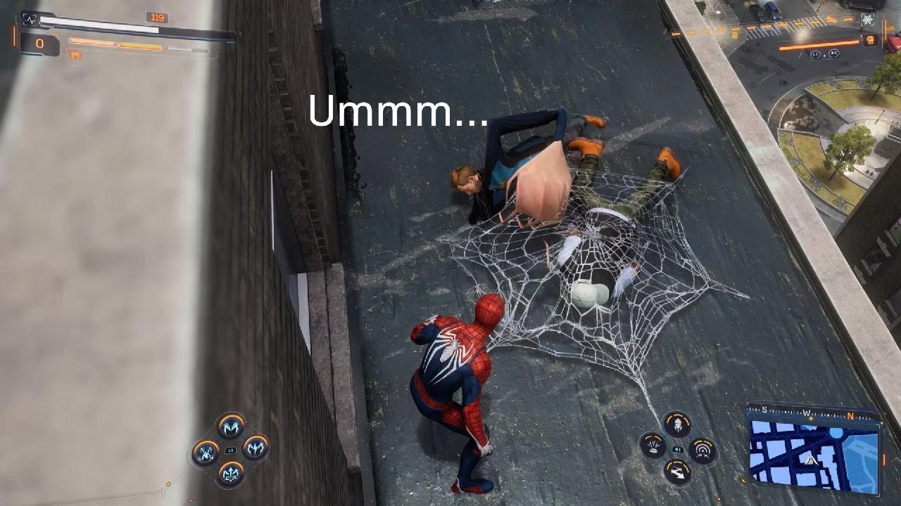 Guess Spider-Man hit him too hard - YouTube