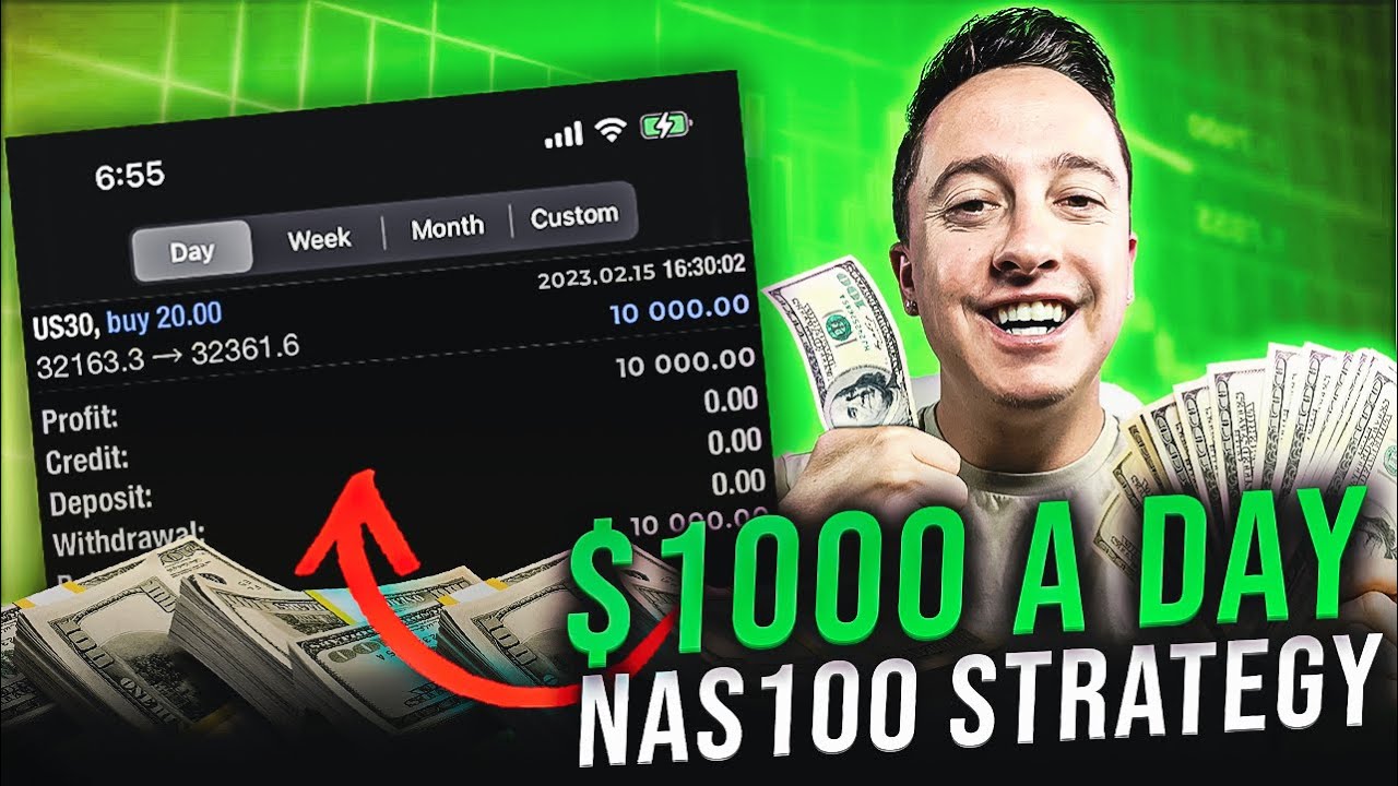 Make $1000 A Day With NAS100 GUARANTEED - YouTube