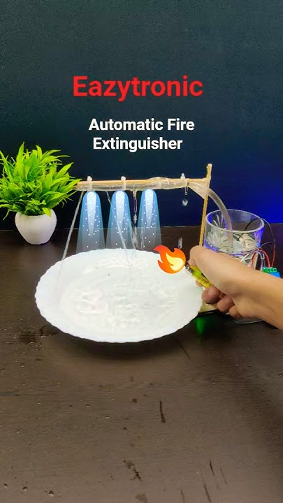 Automatic Fire Extinguisher Without Arduino #arduinoideas #eazytronic #arduinoprojects #arduino ...