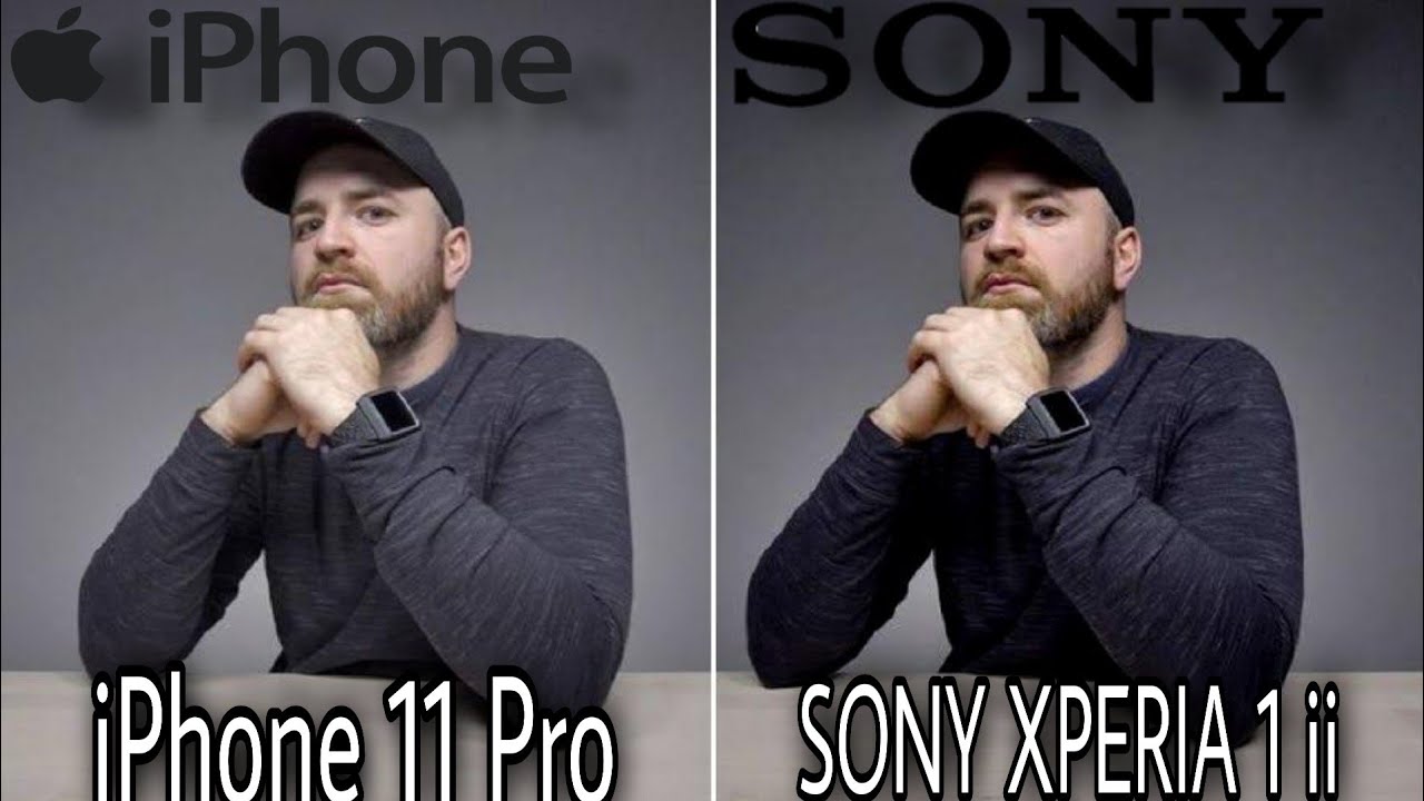 iPhone 11 Pro VS Sony Xperia 1 ii Camera Review - YouTube