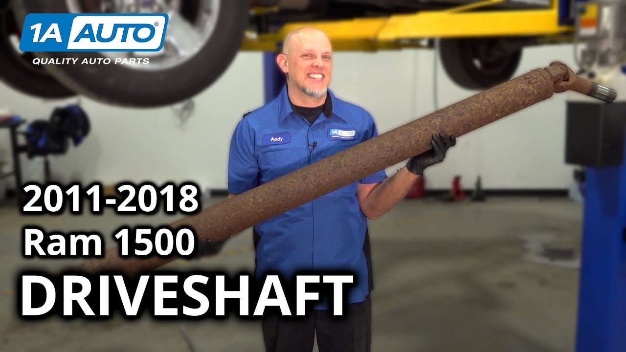 How to Replace Driveshaft 2011-2018 Ram 1500 - YouTube