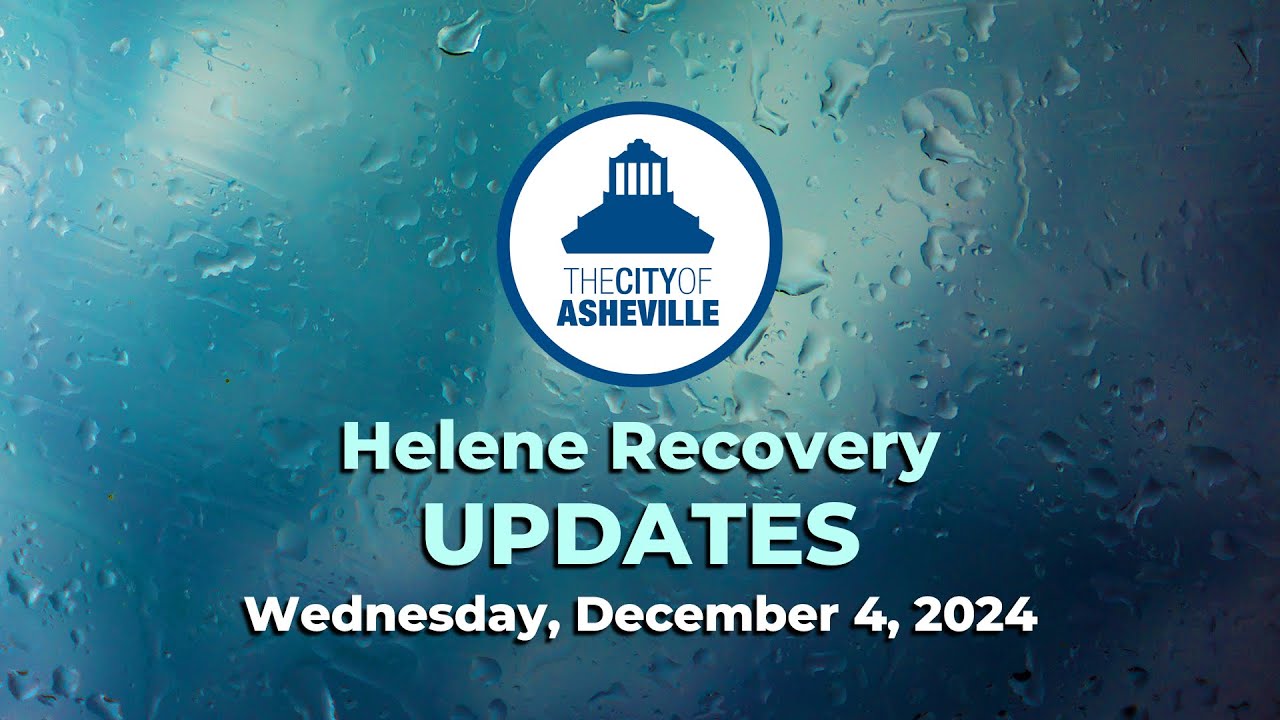 Helene Recovery Updates - DEC 4, 2024 - County Briefing - YouTube