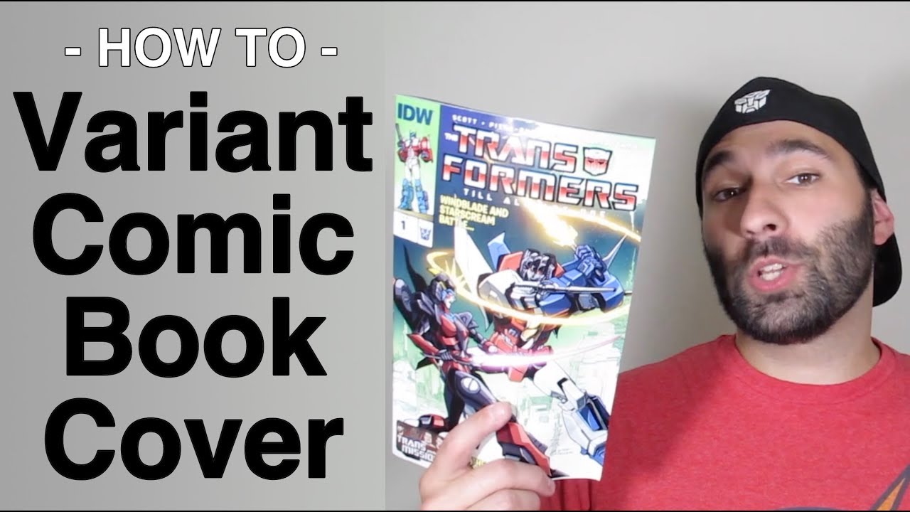 Create A Variant Comic Book Cover - YouTube
