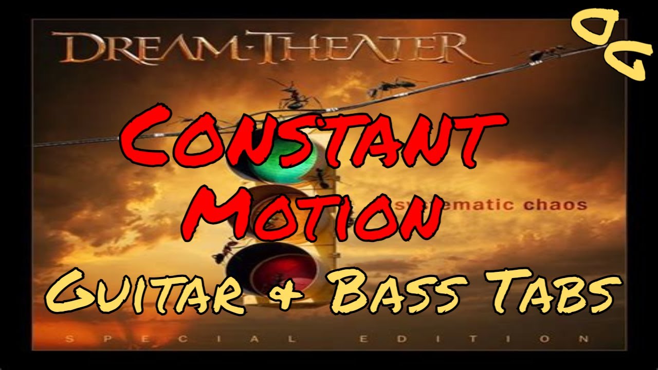 Constant Motion - Guitar & Bass Tabs: Rhythm Warmup | Dream Theater ...