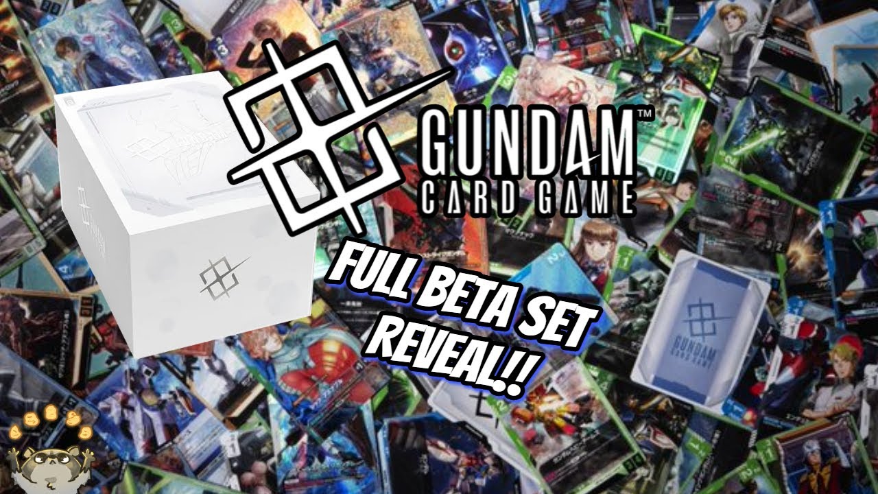 An In Depth Look At EVERY Beta Card With Chat | Gundam Card Game - YouTube