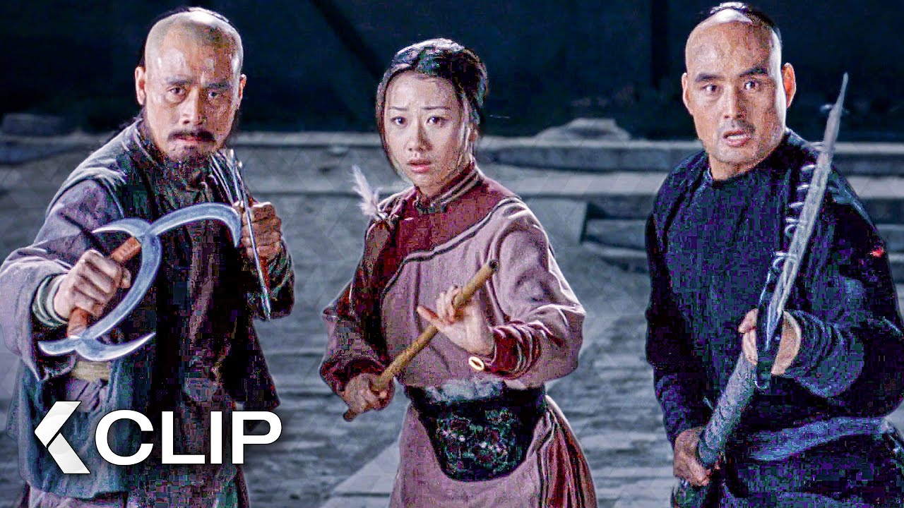 Jade Fox Faces Li Mu Bai in a Brutal Martial Showdown - CROUCHING TIGER ...